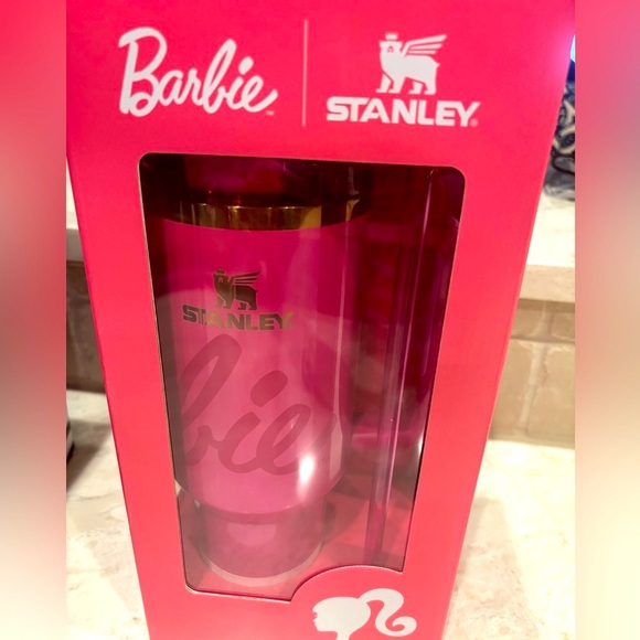 Barbie | Dining | Stanley Limited Edition Barbie Tumblers With Handles ...